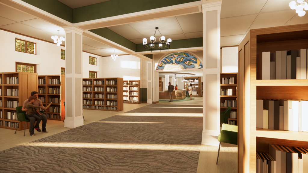 Long Branch Free Public Library Renovations - DIGroupArchitecture